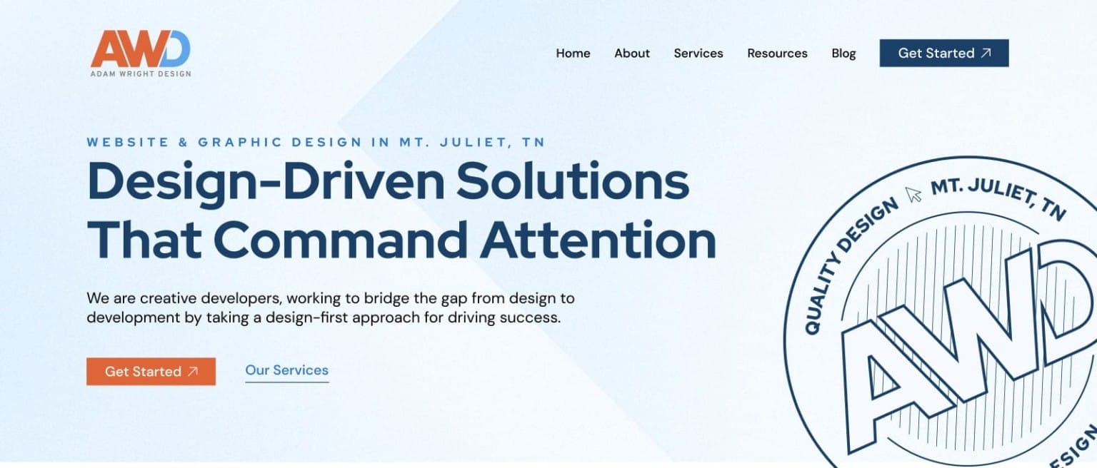 Understanding the anatomy of a website – Adam Wright Design